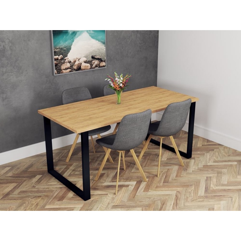 Blat do stołu i biurka Dąb Craft 140x60 cm - płyta 2,5 cm | POKAR